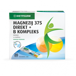 DIETPHARM MAGNEZIJ 375 DIREKT+B-COMPLEX | Ljekarne Joukhadar