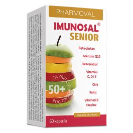 PHARMOVAL IMUNOSAL - SENIOR 50+ KAPSULE | Ljekarne Joukhadar